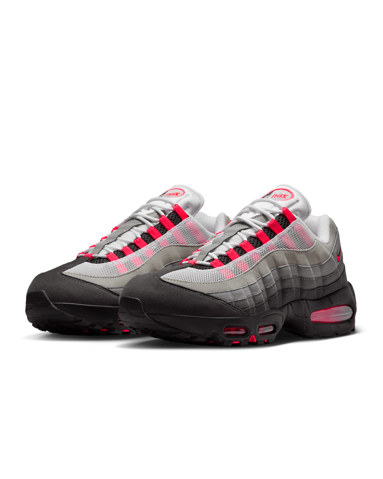 Date de sortie de la Air Max 95 « Medium Ash and Solar Red » (IM7410-001). Nike SNKRS